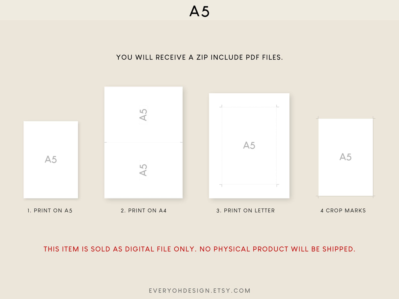 Printable Lined Dot Grid A5 Note Blank Paper Bullet Journal Dot Paper ...