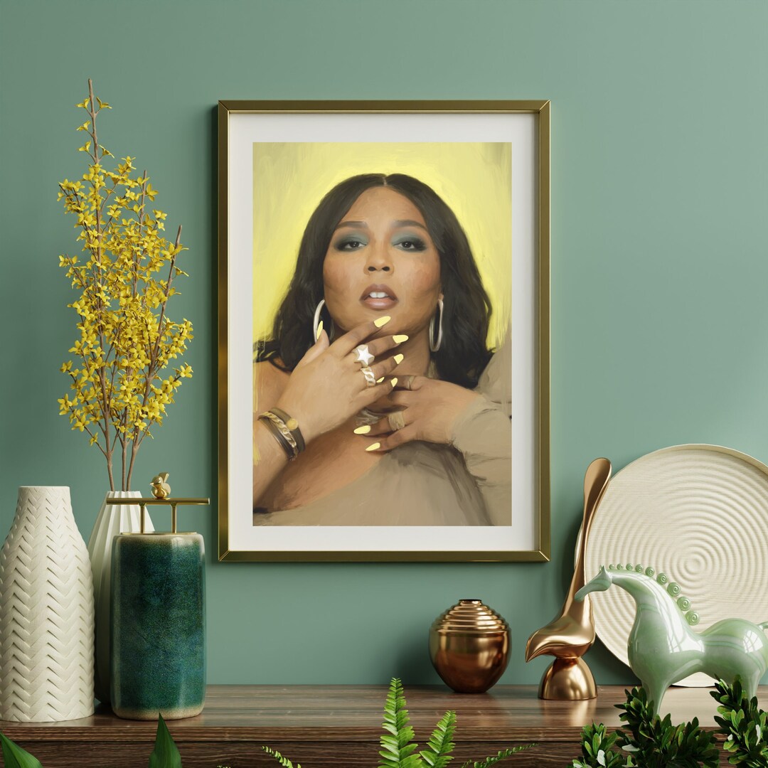Lizzo the Icon Artwork Print Poster - Etsy