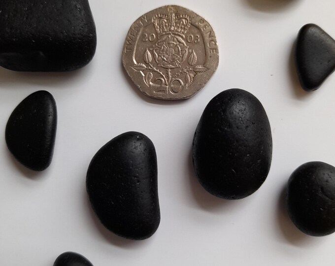Pirate Sea Glass, Rare Black Sea Glass From Meadfoot Beach Torquay ...