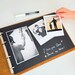 First Father's Day Gift | Wooden Polaroid Photo Album | Gift for Dad ...