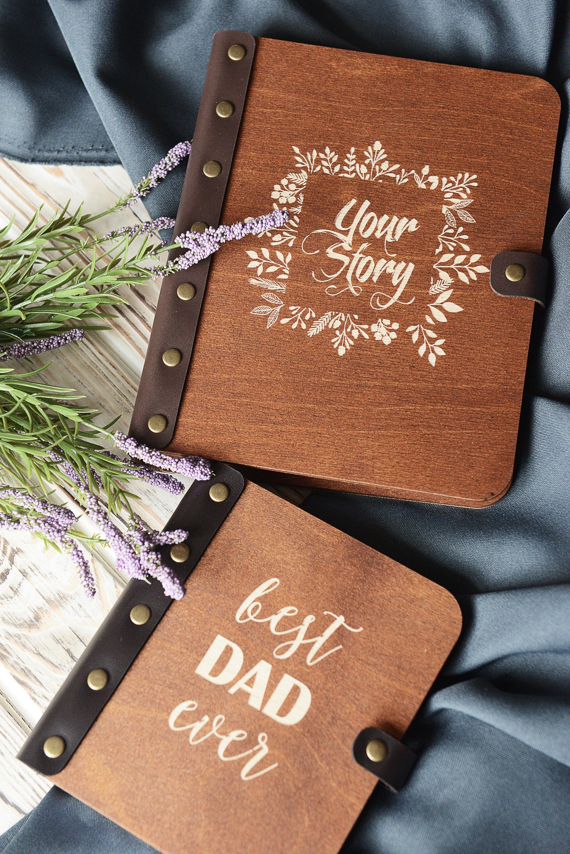 Journals and Notebooks | Fathers Day Gift | Personalized Wooden ...