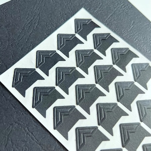 Photo Corners | Craft Photo Angles | Stickers for Fixing Photos | White ...