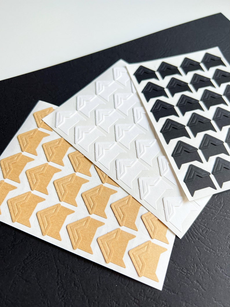 Photo Corners Craft Photo Angles Stickers for Fixing - Etsy