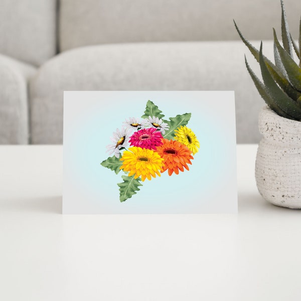 Gerber Daisy Bouquet - Etsy