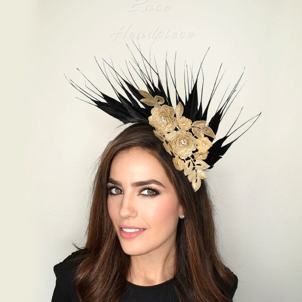Gold Headdress - Etsy