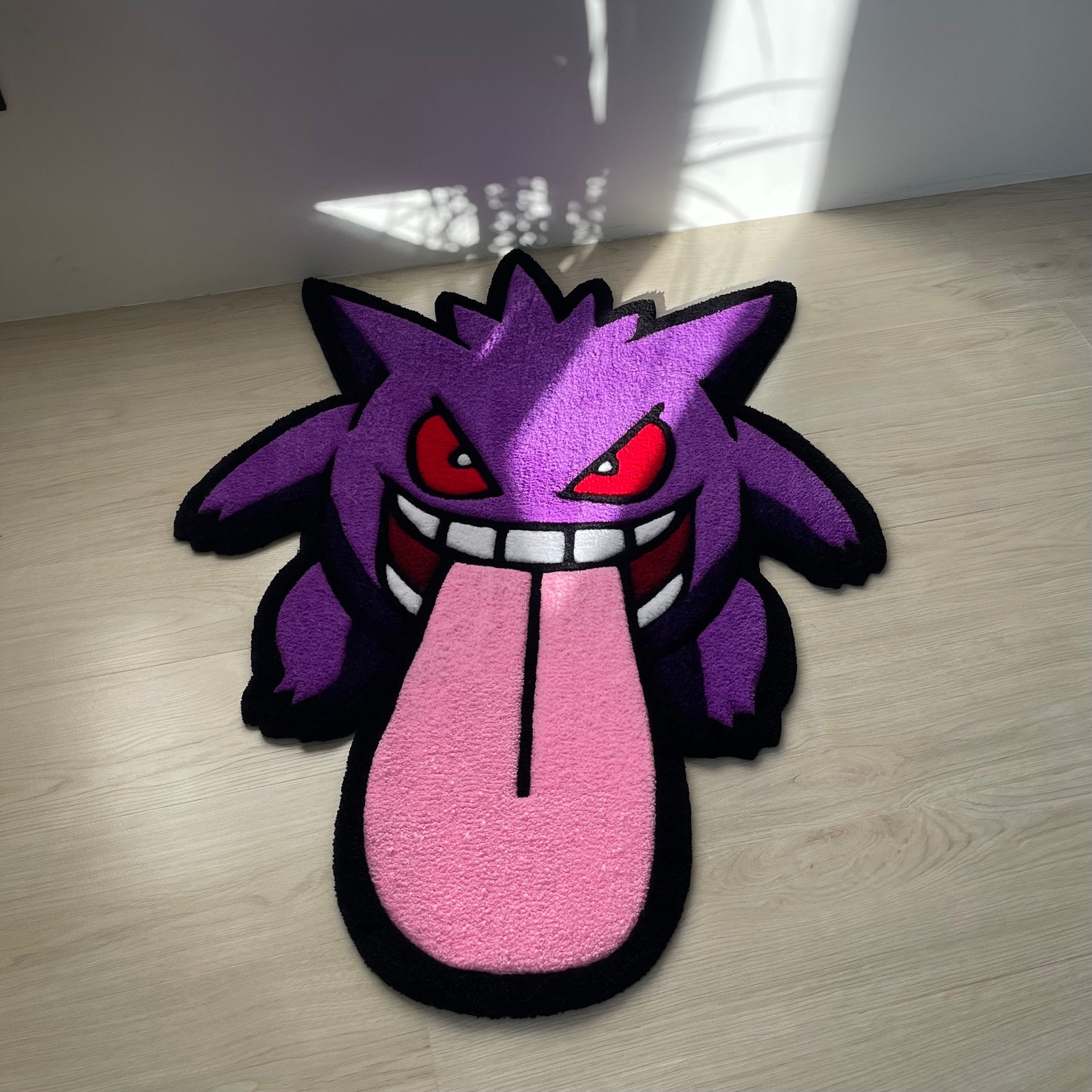 Handmade Purple Tufted Cartoon Rug: Gift for Fans (36”) - Etsy
