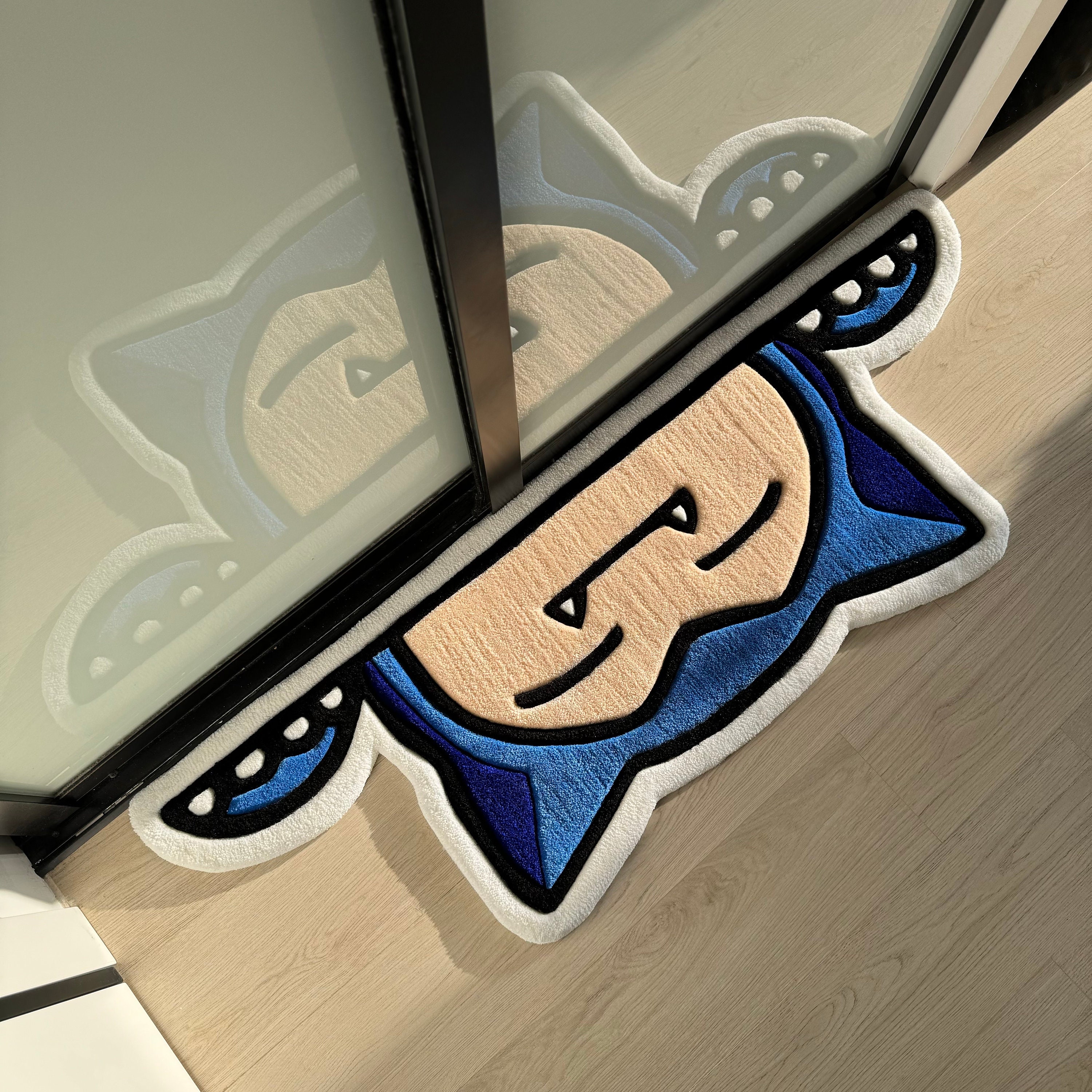 Custom Handmade Rug Inspired by a Beloved Cartoon Character Beautiful ...