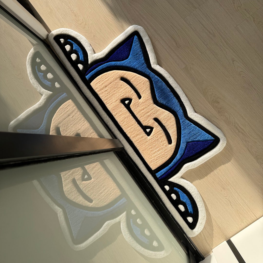 Custom Handmade Rug Inspired by a Beloved Cartoon Character - Beautiful ...