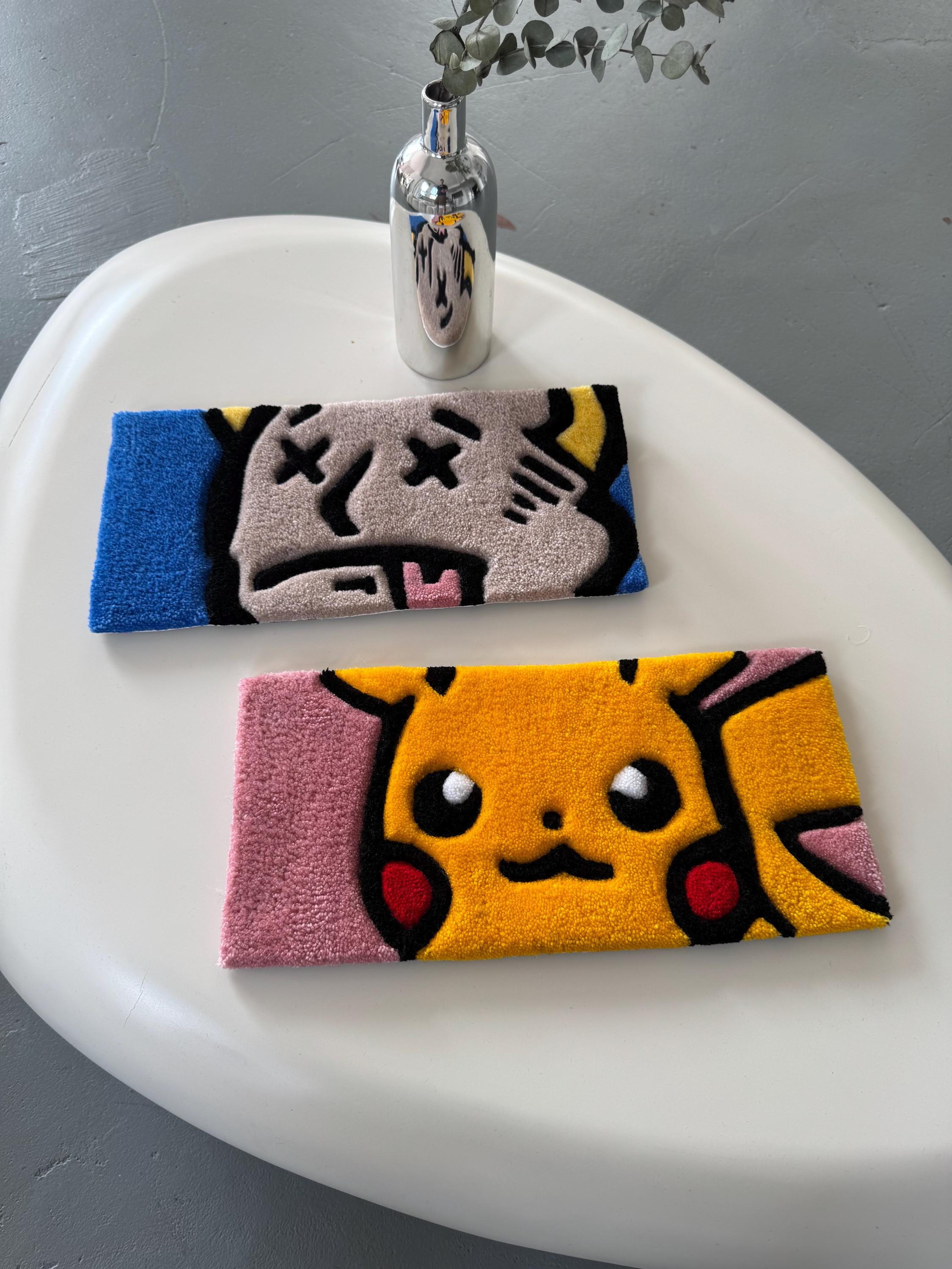 Cartoon Character Keyboard Rugs – Fluffy Gamer Desk Mat - Etsy