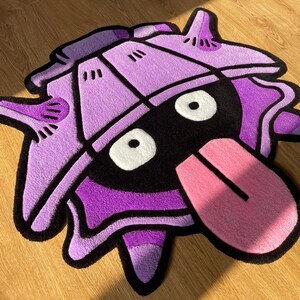 Purple Tufted Rug Inspired by a Cartoon Character - Great Gift for ...