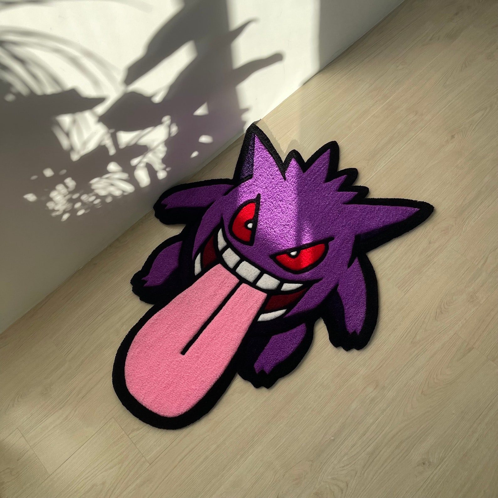 Handmade Purple Tufted Cartoon Rug: Gift for Fans (36”) - Etsy