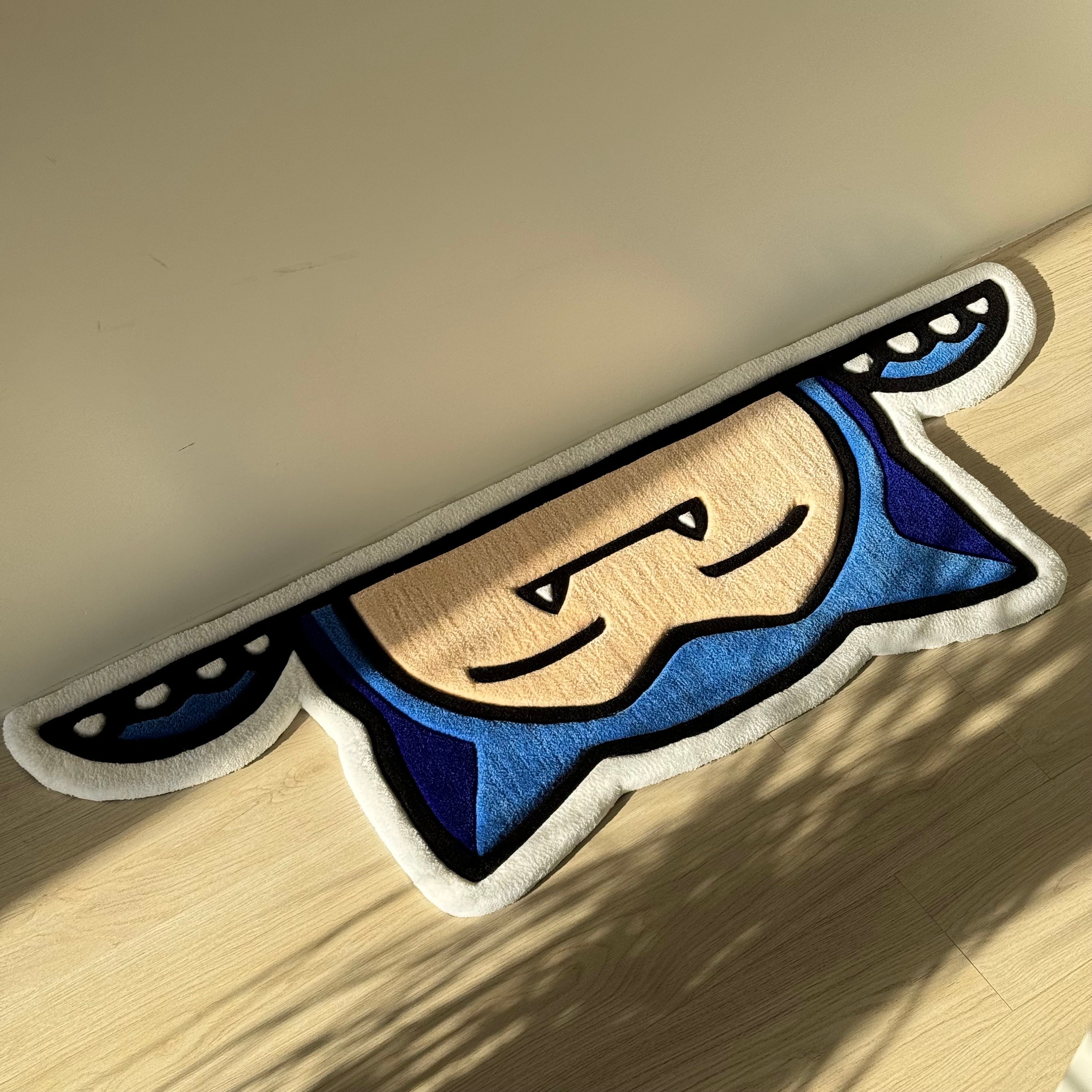 Custom Handmade Rug Inspired by a Beloved Cartoon Character Beautiful ...