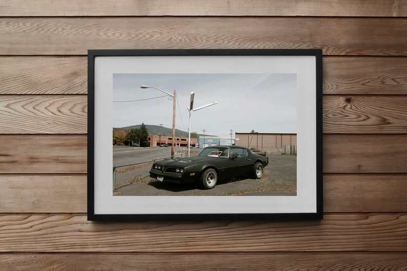TRANS AM PRINT Original Americana Photo Street Photography - Etsy