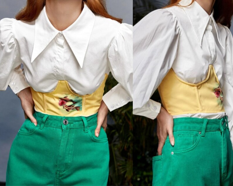 Corset Patterncorset Belt With Boning Pattern Sewing - Etsy