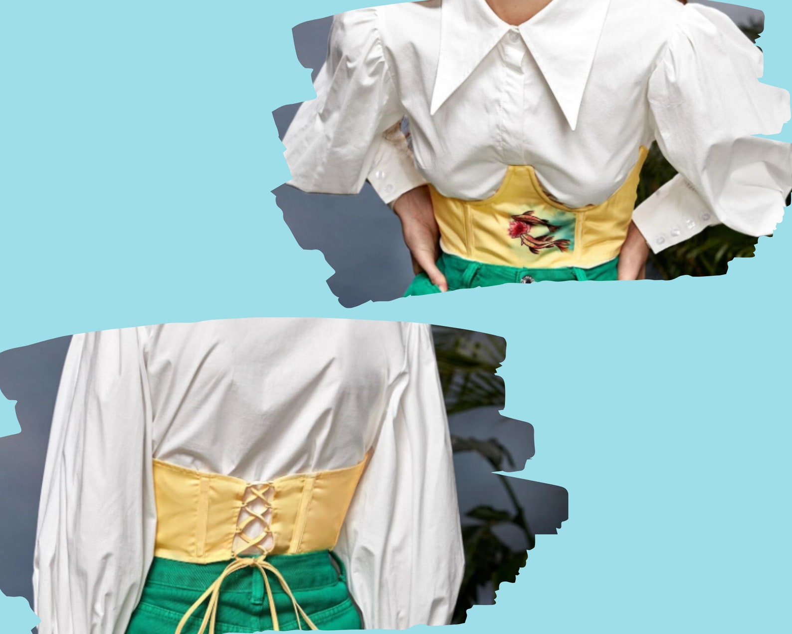 Corset Patterncorset Belt With Boning Pattern Sewing - Etsy