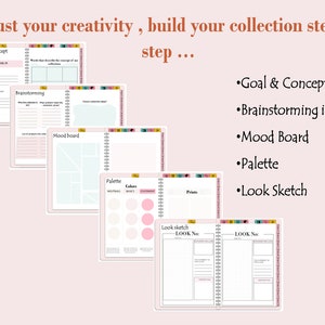 Digital Sewing Planner |digital Sewing Journal| Sewing Planner ...