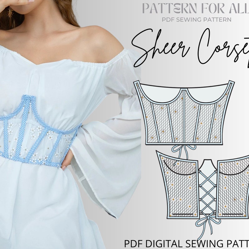 Corset Pattern - Etsy