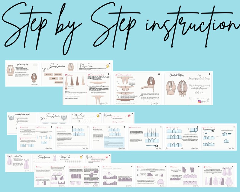 Sewing Patterns for Women PDF Digital Sewing Pattern dress - Etsy