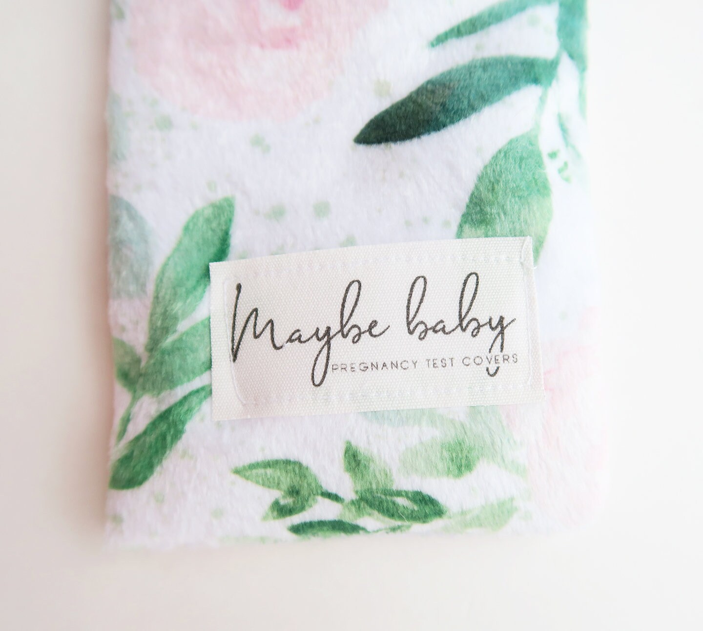 Pink Flowers Maybe Baby Pregnancy Test Covers Trying to Conceive Ttc ...