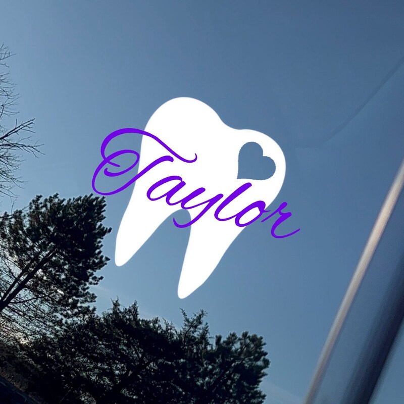 Tooth Decal - Etsy