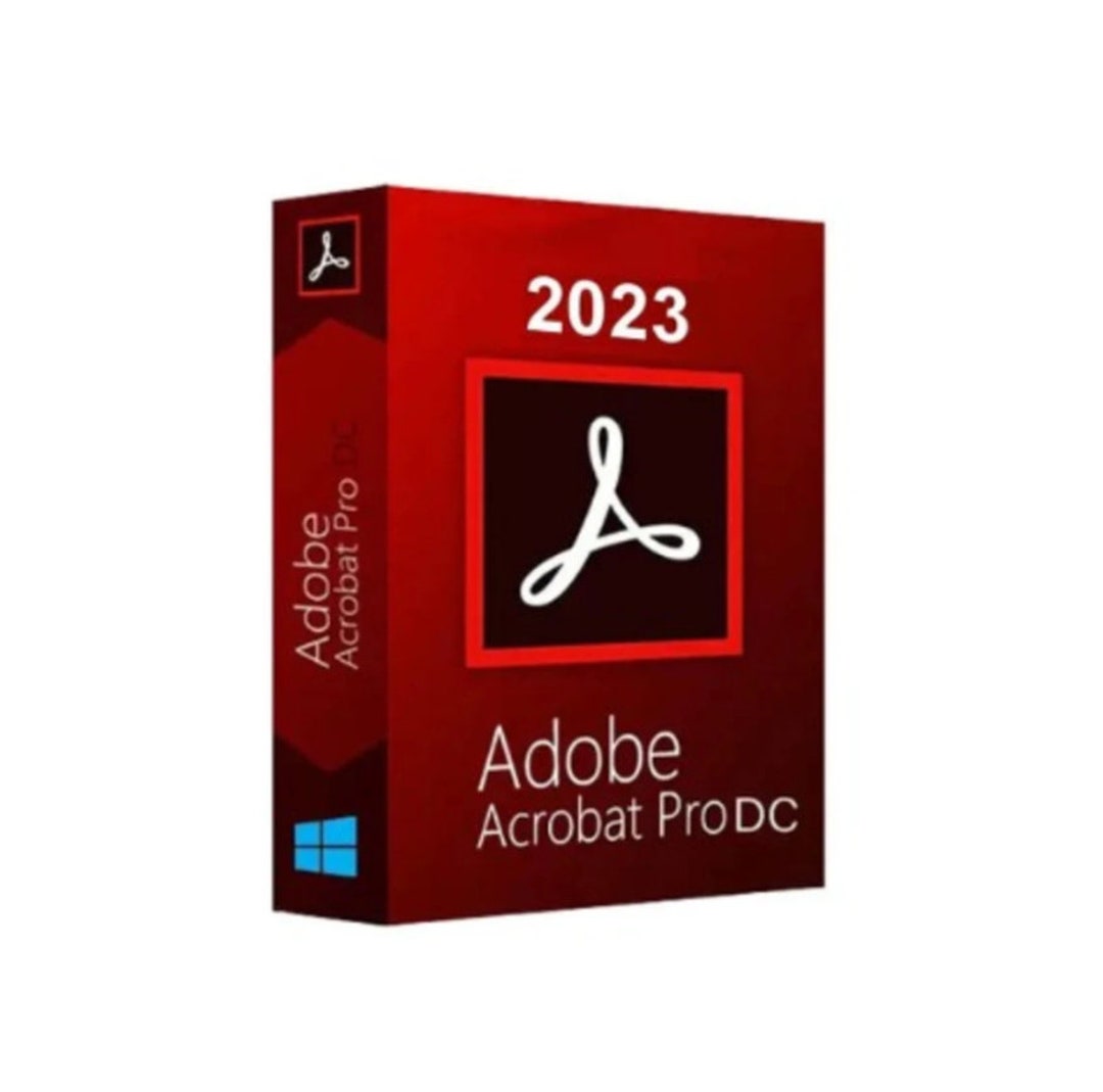 Adobe Acrobat Pro DC 2023 FOR WINDOWS Lifetime Activated Etsy UK