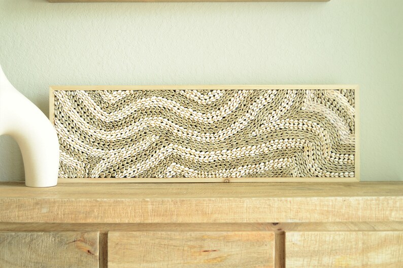 Dimensional Cowrie Seashell Minimalist Wall Art Abstract - Etsy