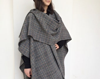 Ruana Cloak Men - Etsy
