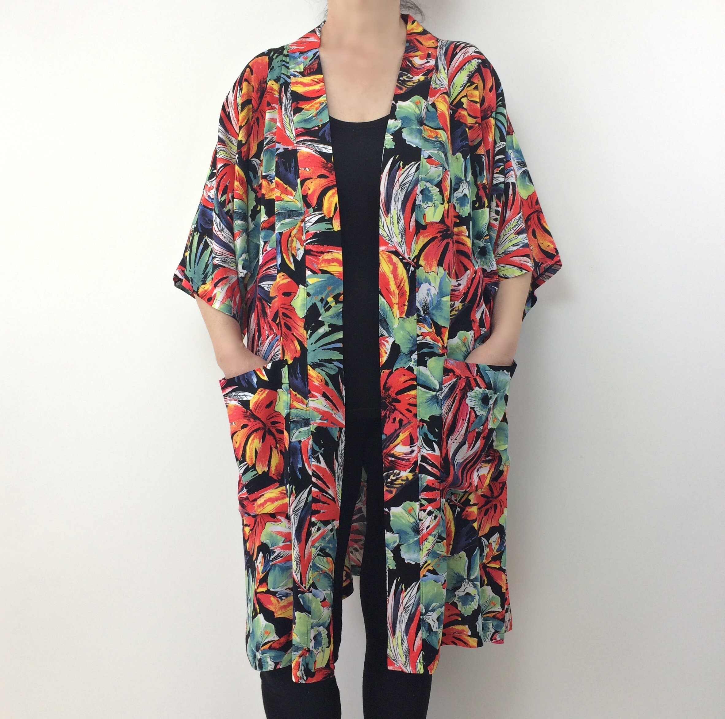 Boho Duster Kimono Jacket Casual Kimono Cardigan Loose Beach - Etsy