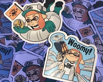 Splatoon Stickers Idols - Etsy