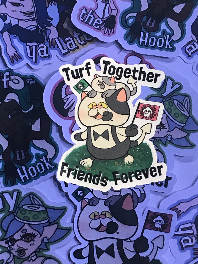 Splatoon Idol Stickers Callie Marie Pearl Marina Shiver - Etsy