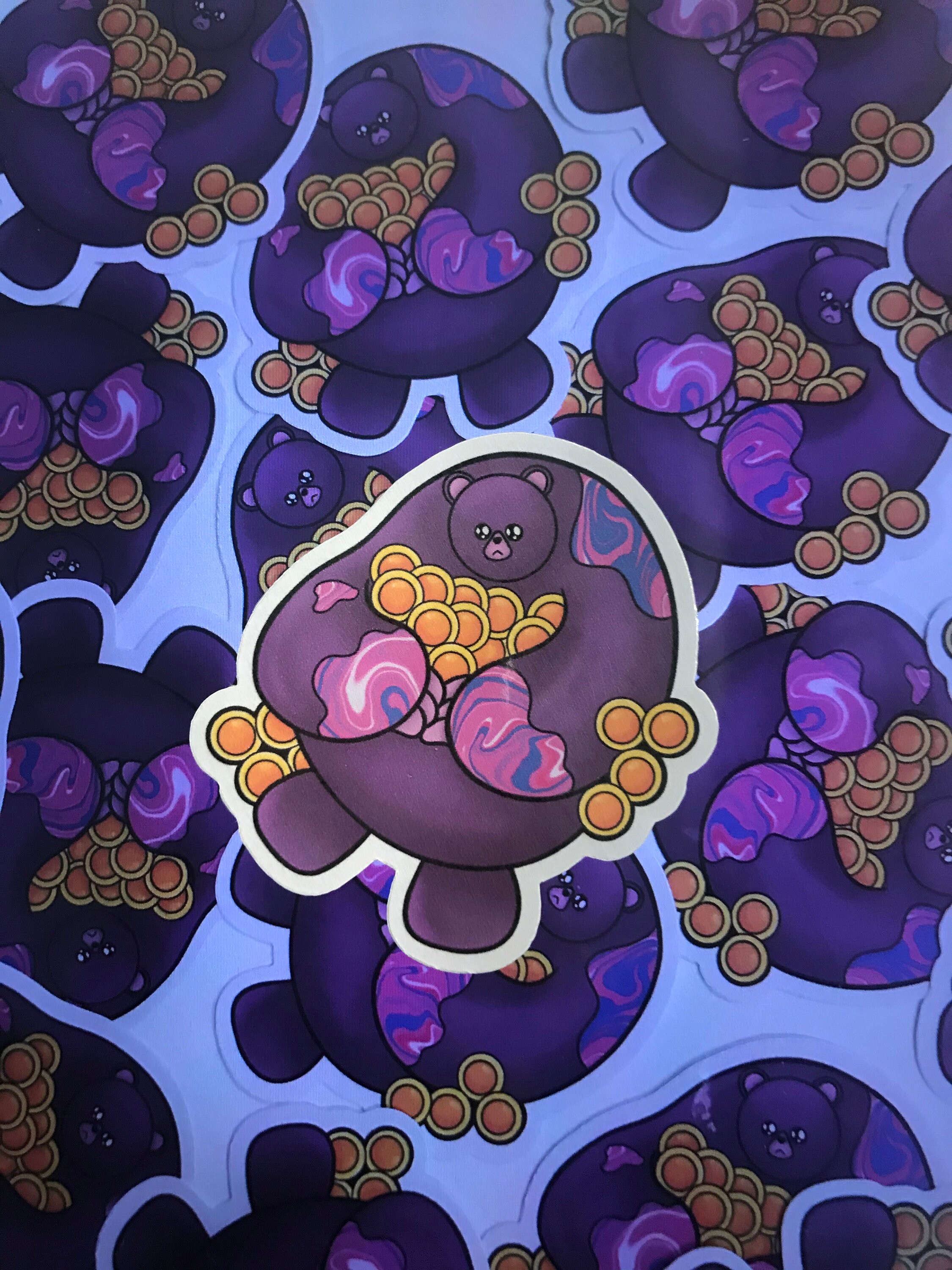 Splatoon 3 Spoiler Sticker Mr. Grizz - Etsy