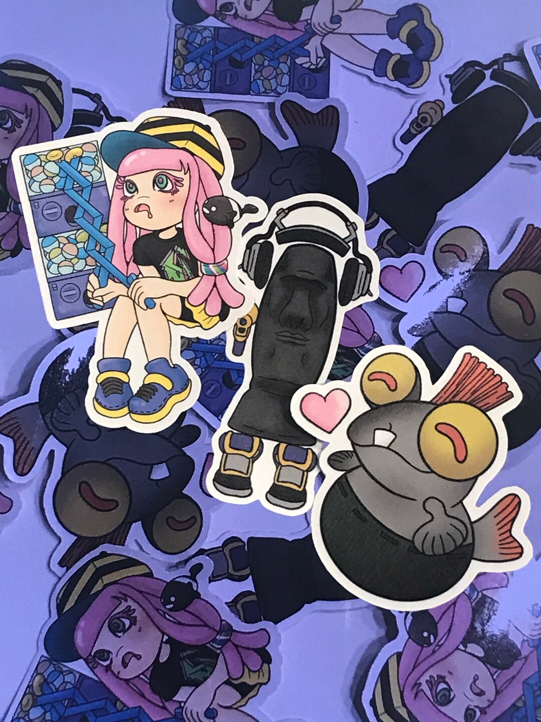 Splatoon 3 Stickers Moai Smallfry Harmony - Etsy