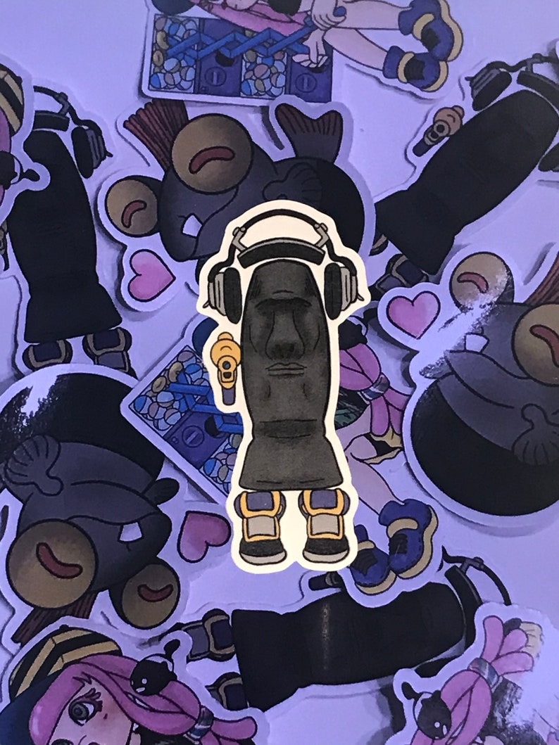 Splatoon 3 Stickers Moai Smallfry Harmony - Etsy UK