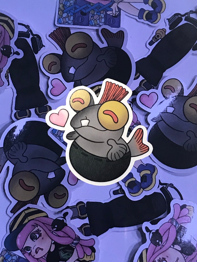 Splatoon 3 Stickers Moai Smallfry Harmony - Etsy UK