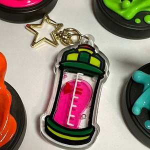 Splatoon Acrylic Keychains - Etsy