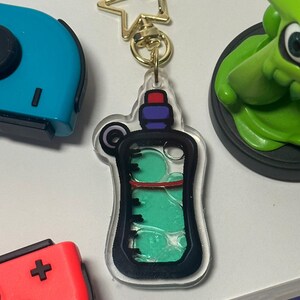 Splatoon Acrylic Keychains - Etsy