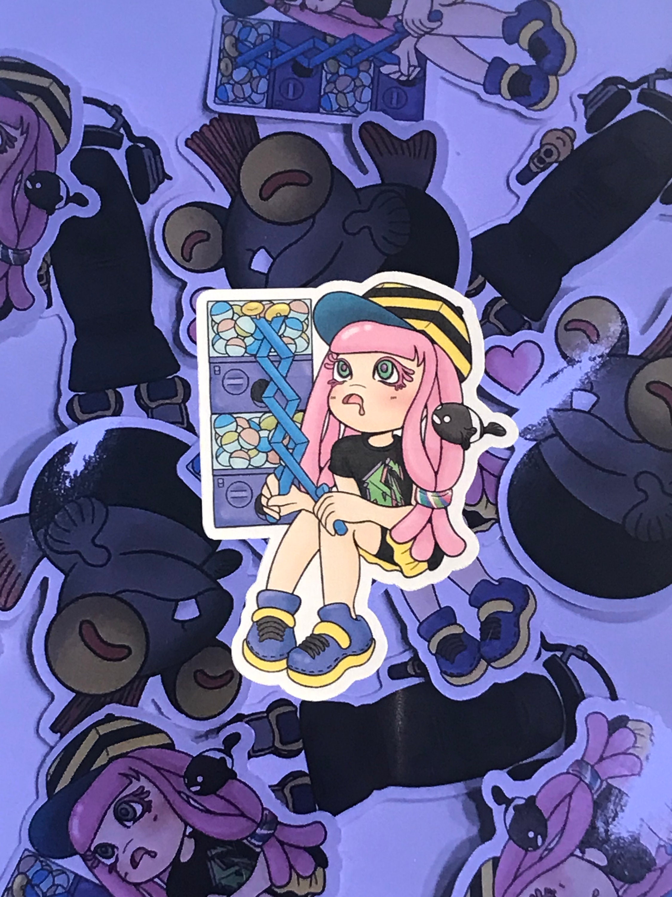 Splatoon 3 Stickers Moai Smallfry Harmony - Etsy UK