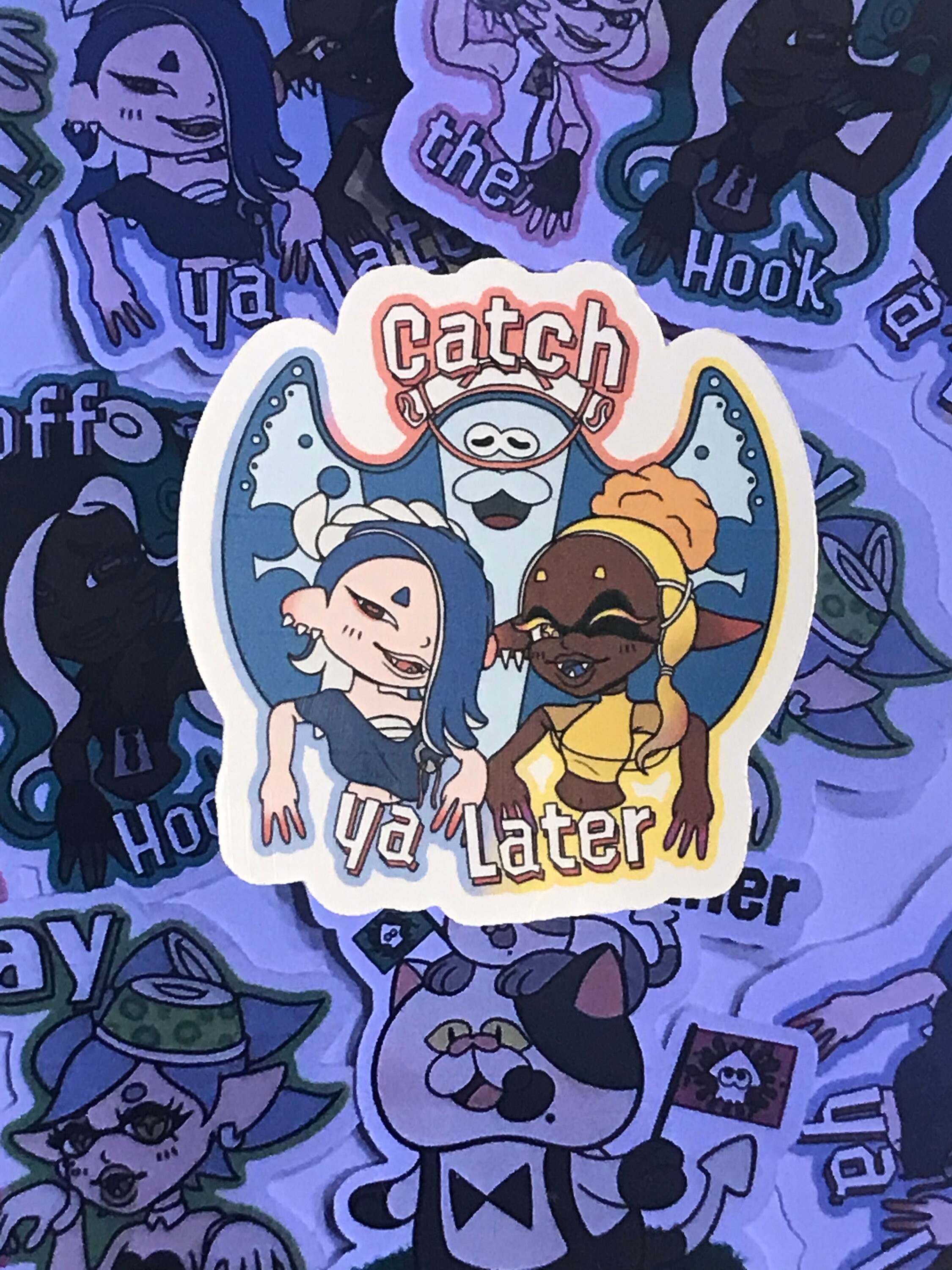 Splatoon Idol Stickers Callie Marie Pearl Marina Shiver - Etsy