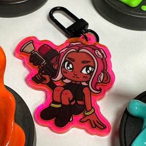 Splatoon Acrylic Keychains - Etsy