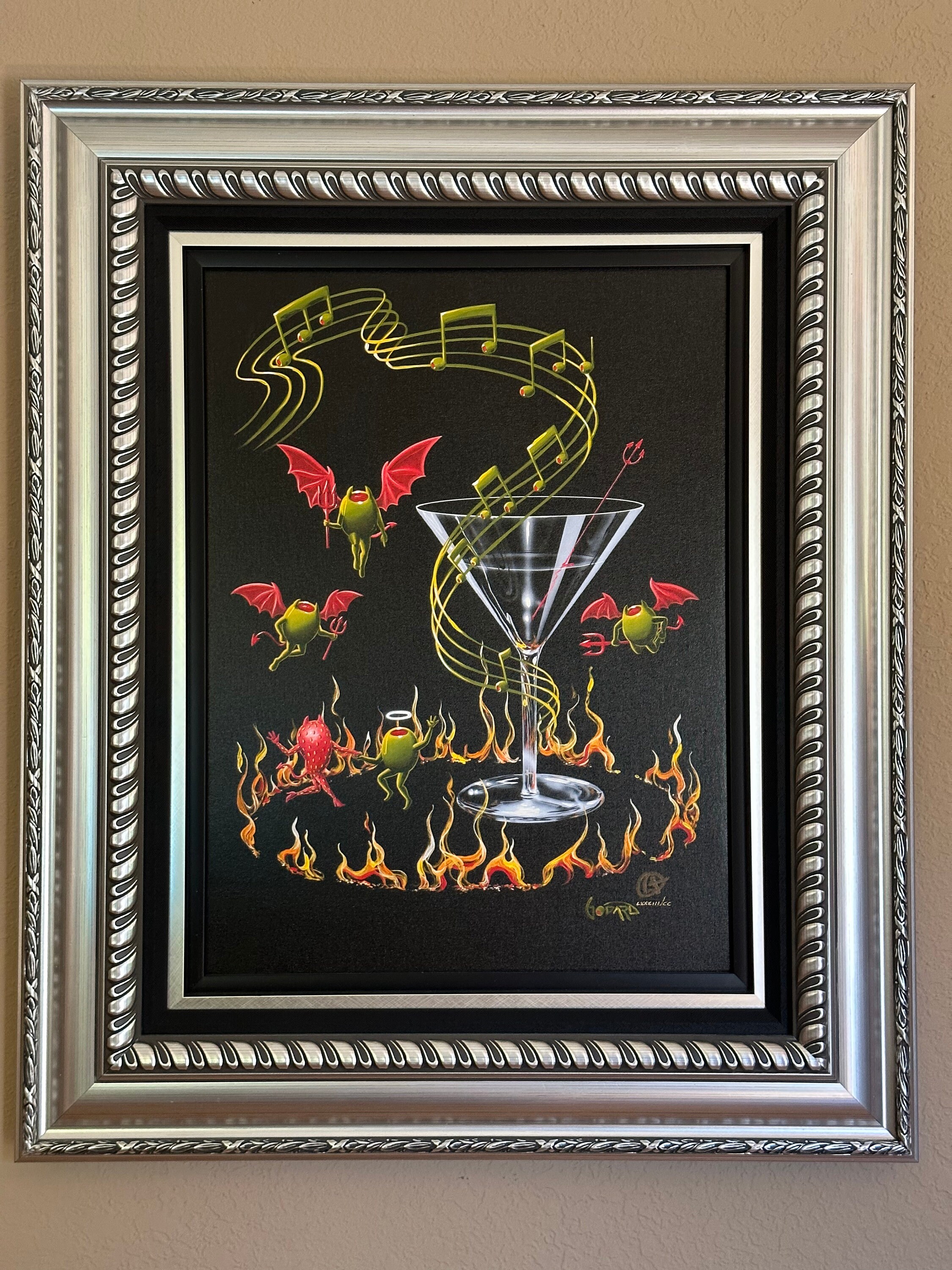 Michael Godard Devilish Angel Dance 2021 - Etsy