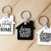 Realtor Sold Sign Keychain, Closing Gift for Clients, House Key Keyring ...