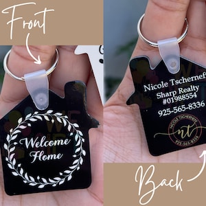 One Realty Group Keychain | Realtor Closing Gift | Real Estate Key ...