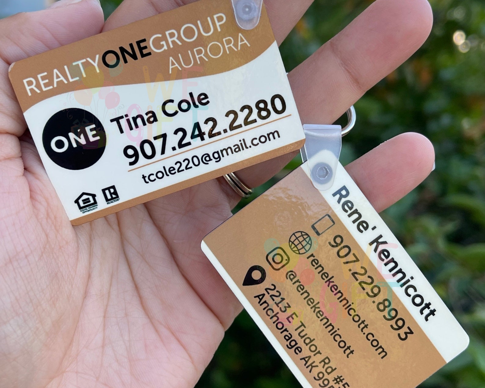 Two Sided Keychain Real Estate Gift Realtor Closing Gift - Etsy