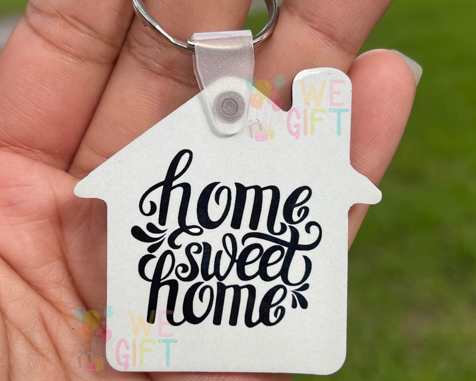 Two Sided Keychain Real Estate Gift Realtor Closing Gift - Etsy