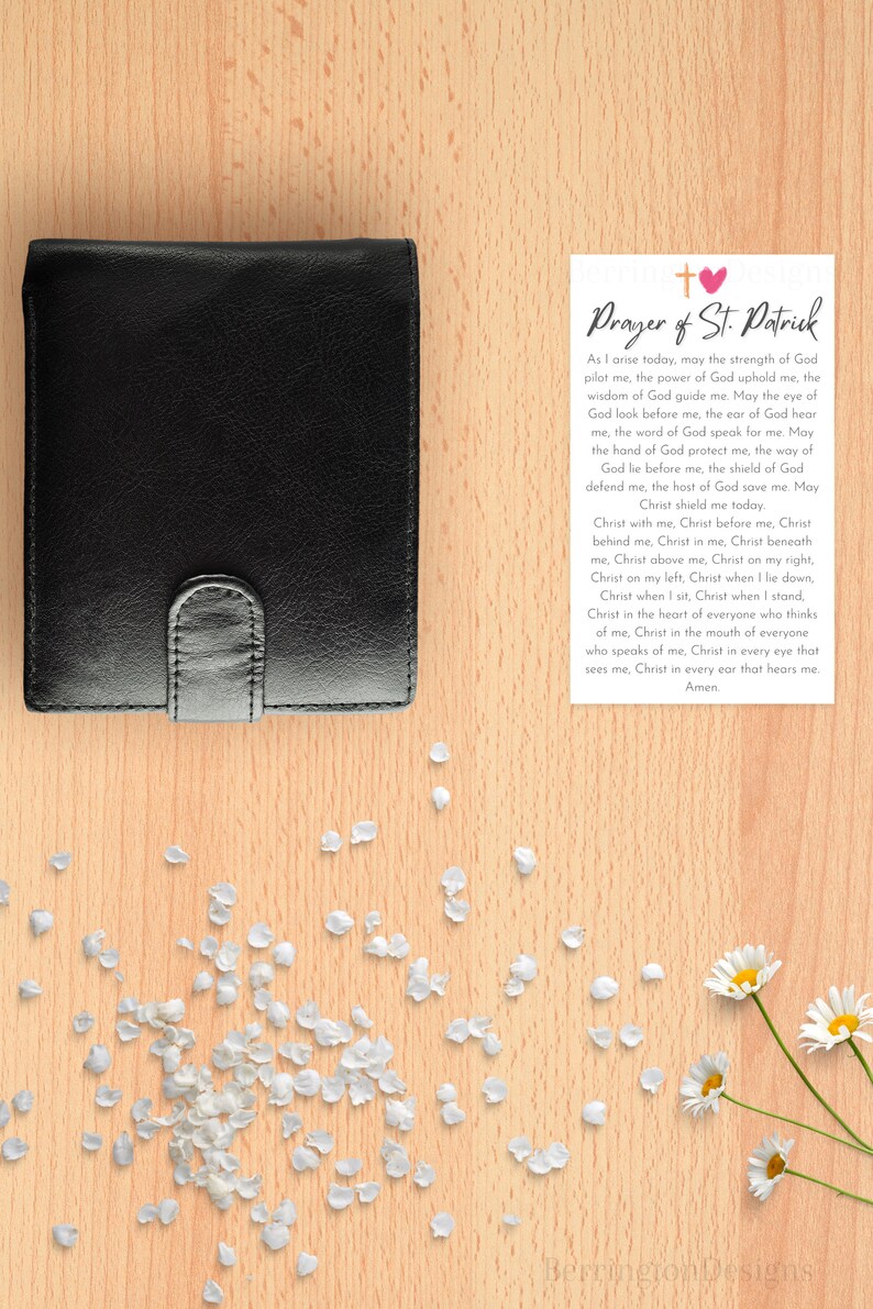 Prayer of Saint Patrick, Printable Prayer Card, St. Patrick's Prayer ...