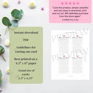 Prayer of Saint Patrick, Printable Prayer Card, St. Patrick's Prayer ...