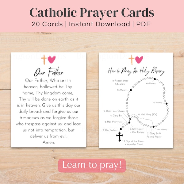 Catholic Cards - Etsy