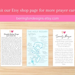 Catholic Glory Be Prayer Printable Card - Wallet Sized - Etsy