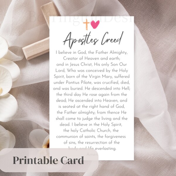 Prayer Cards Printable - Etsy