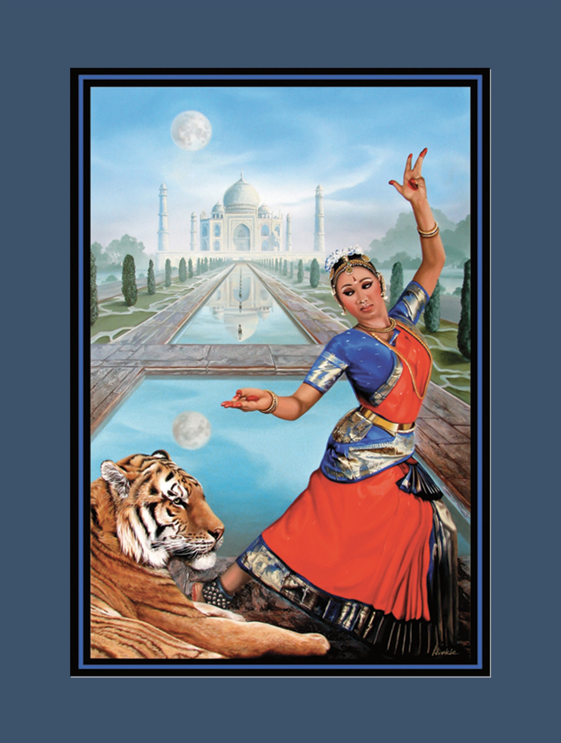 Moon Dancer • Taj Mahal • Tiger • Indian Dancer • Hinduism • Diwali ...